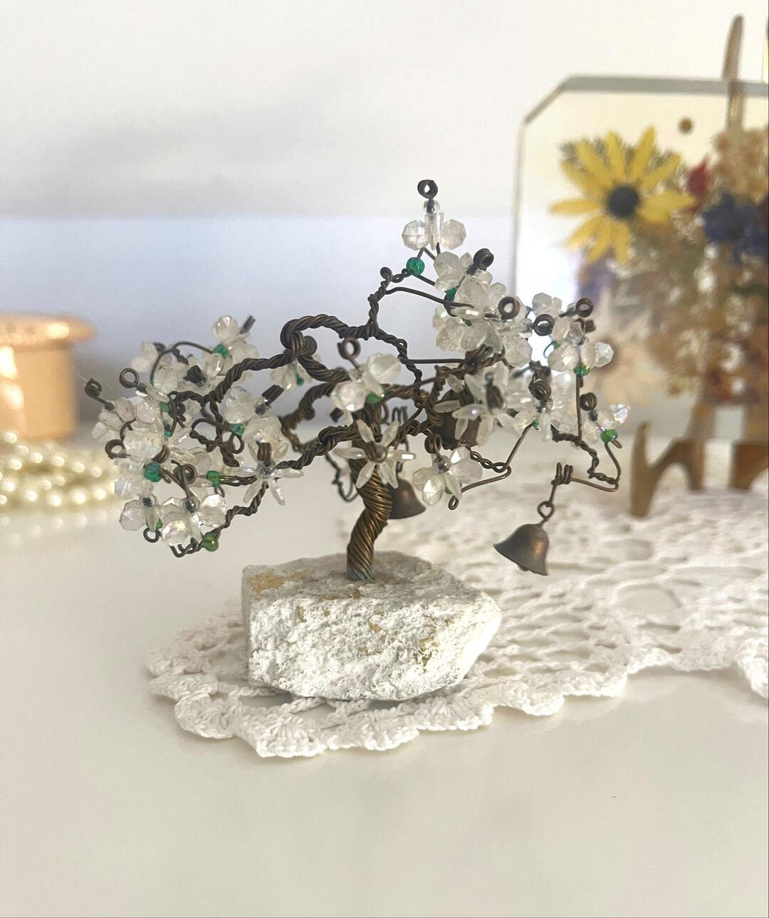 Crystal Bead Wishing Tree - Etsy