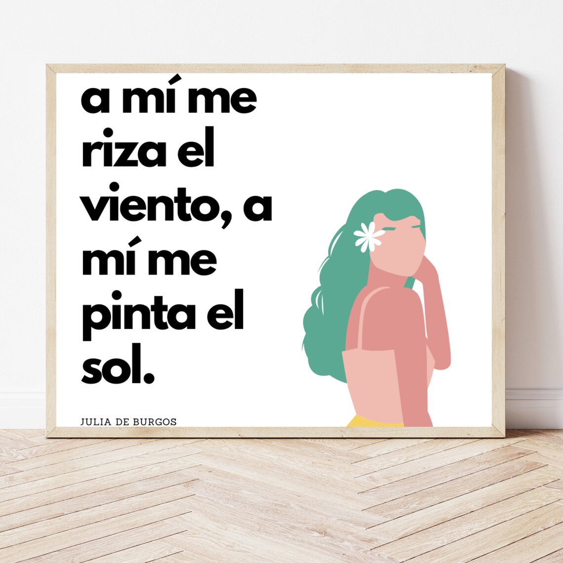 A Julia De Burgos | Quote | Print | Poem | Wall Art | - Etsy