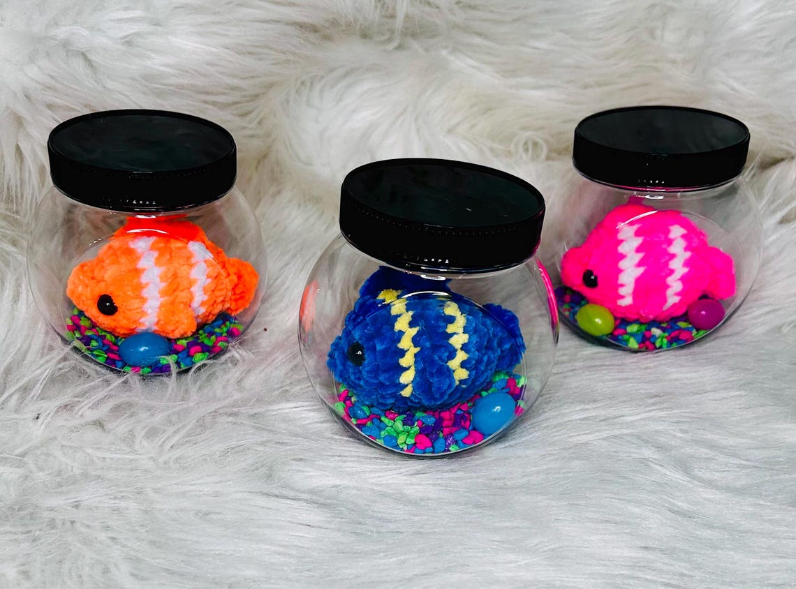 Crochet Pet Fish - Etsy