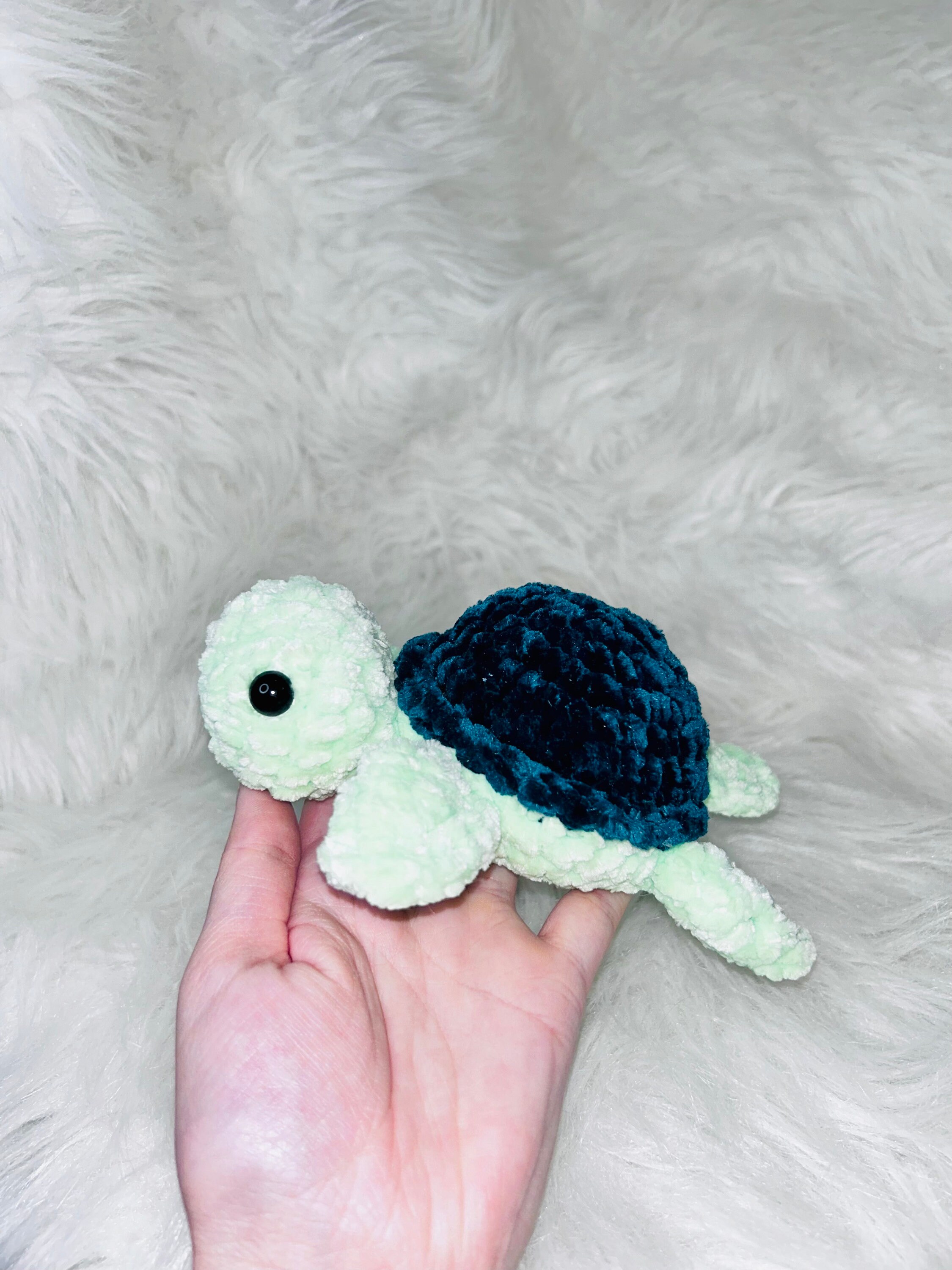 Crochet Turtle Plushie - Etsy