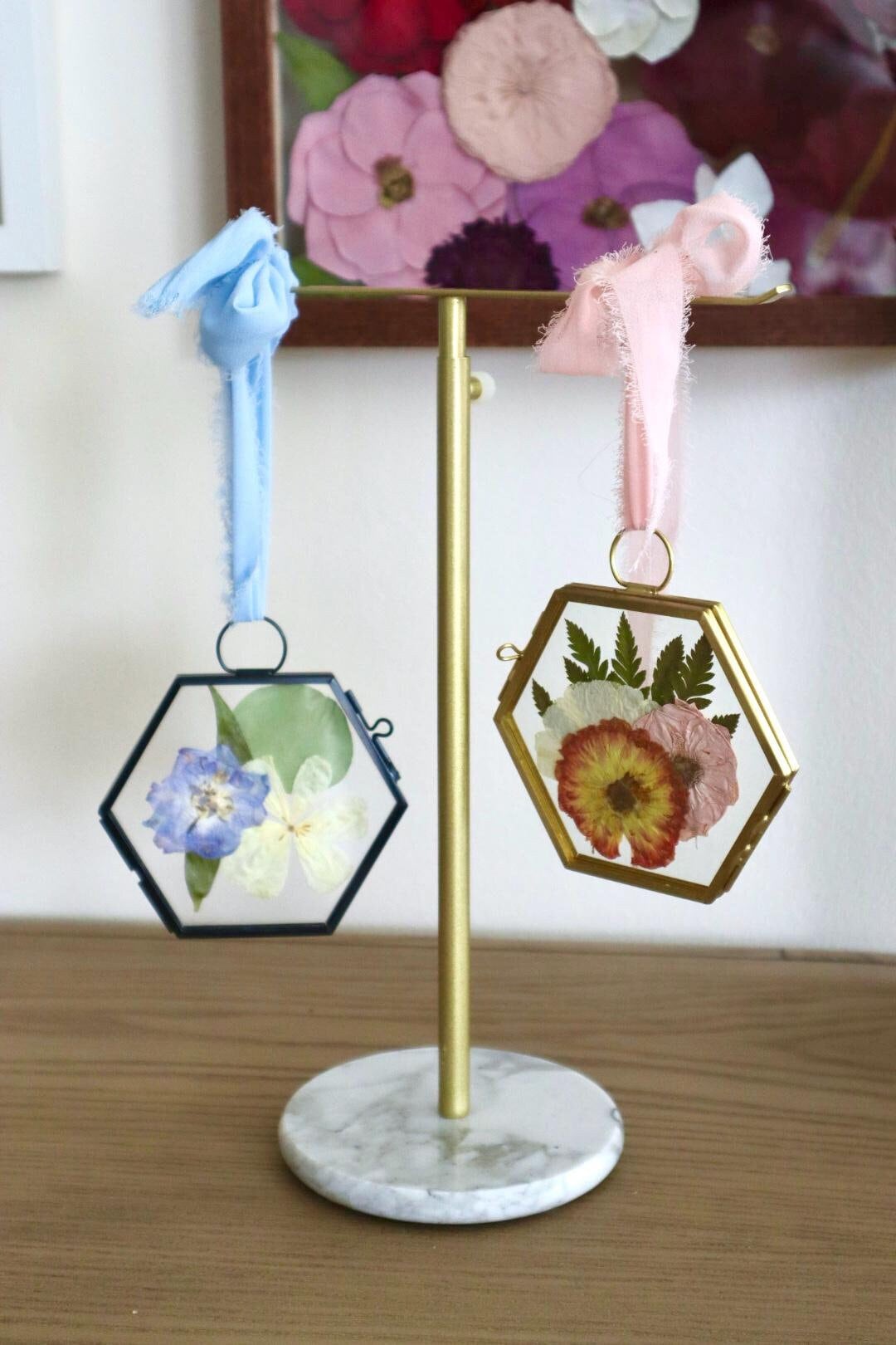 Custom Pressed Flower Frame | Mini Frame | Wedding Gift | Floral ...