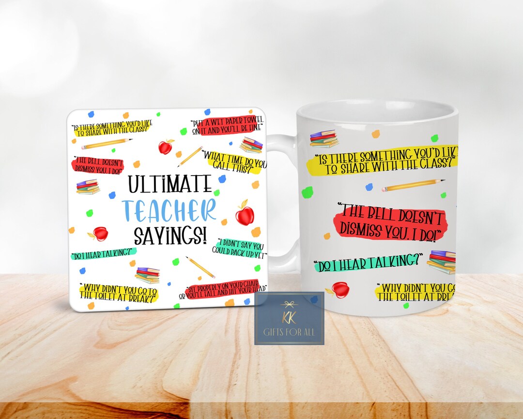 Ultimate Teacher Gift, Gift for Male Teacher, Thank You Miss, End of ...