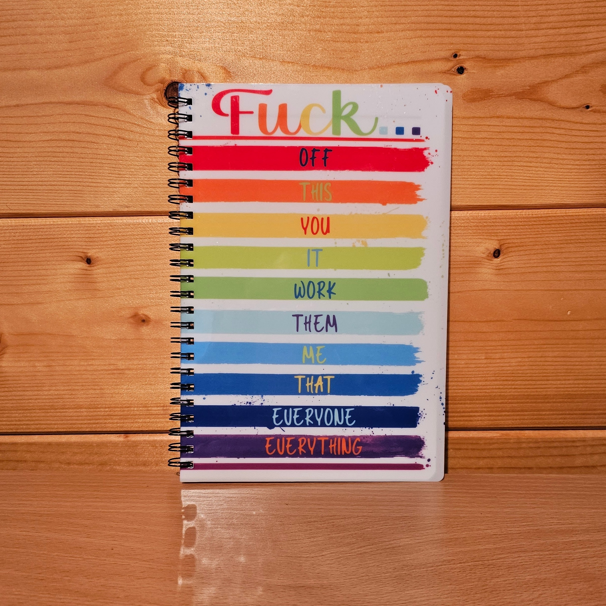 Fuck off Notebook Rude Swearing Gift for Friend Adult Humour - Etsy
