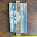 Wooden Compass Painting Repurposed Wood Wooden Sign Compass Rose Decor ...