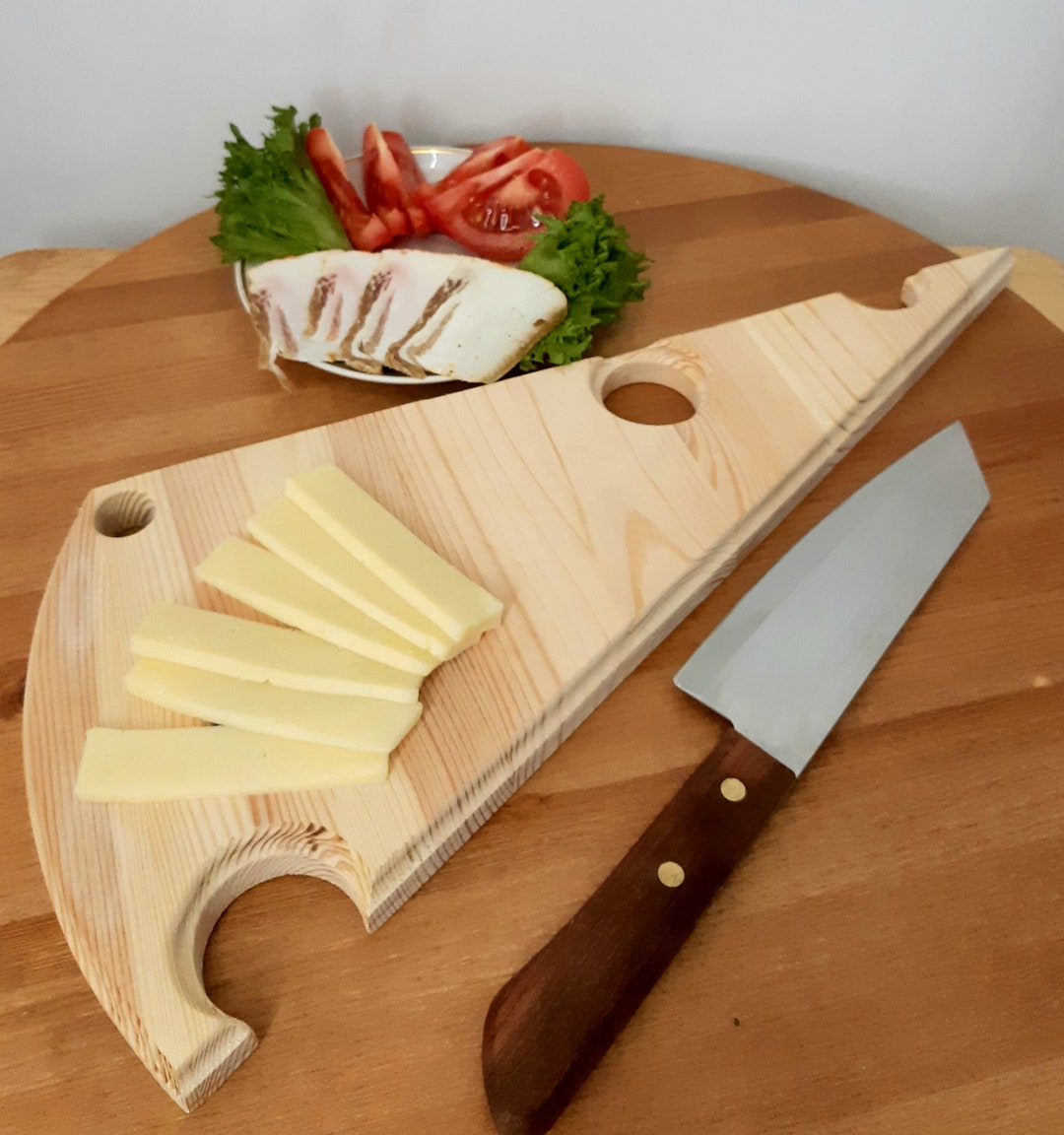 Cheese and Charcuterie Board, Wooden Cutting Board, Handcrafted Unique ...