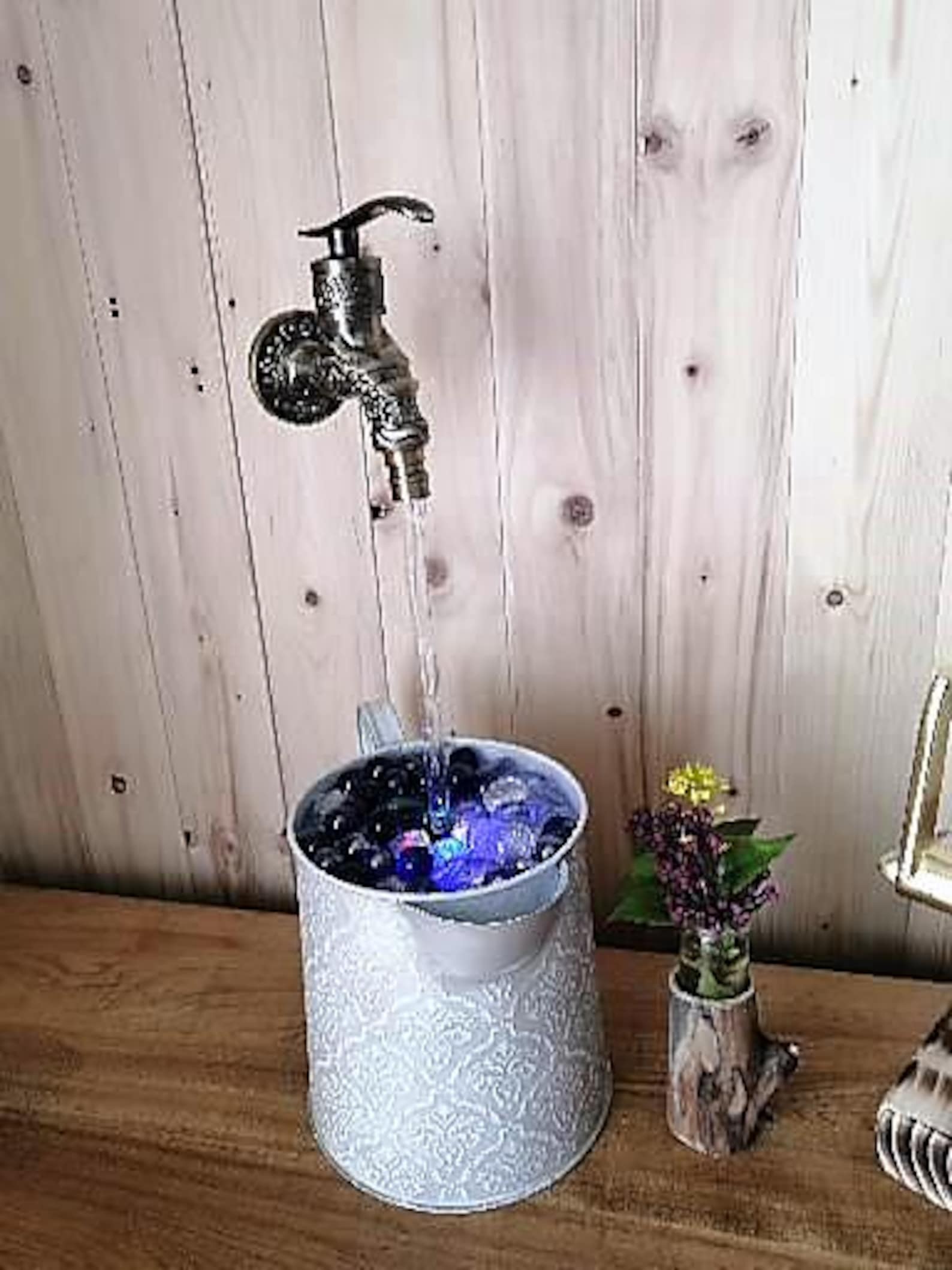 Magic Floating Faucet Fountain With Watering Can: DIY Yard Decor - Etsy