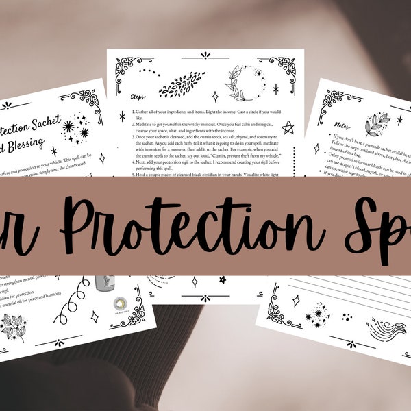 Grimoire Printable - Etsy