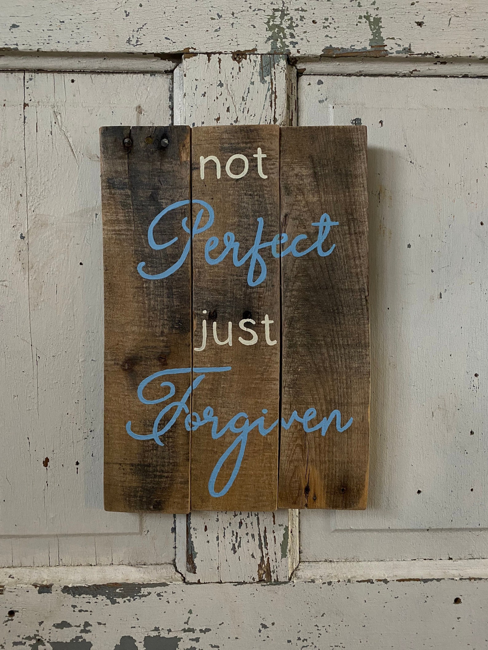 Rustic Pallet Wood Sign Wall Hanging Wall Decor With - Etsy