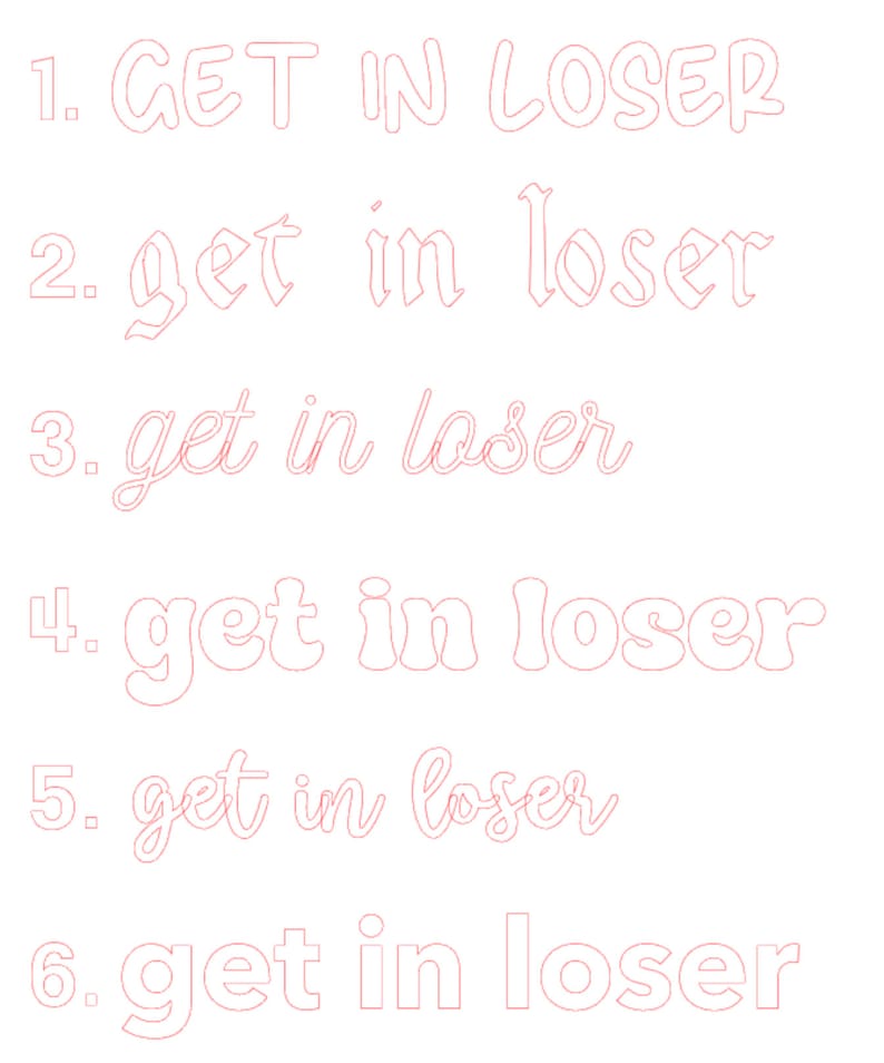 Get in Loser Decal / Bumper Sticker - Etsy
