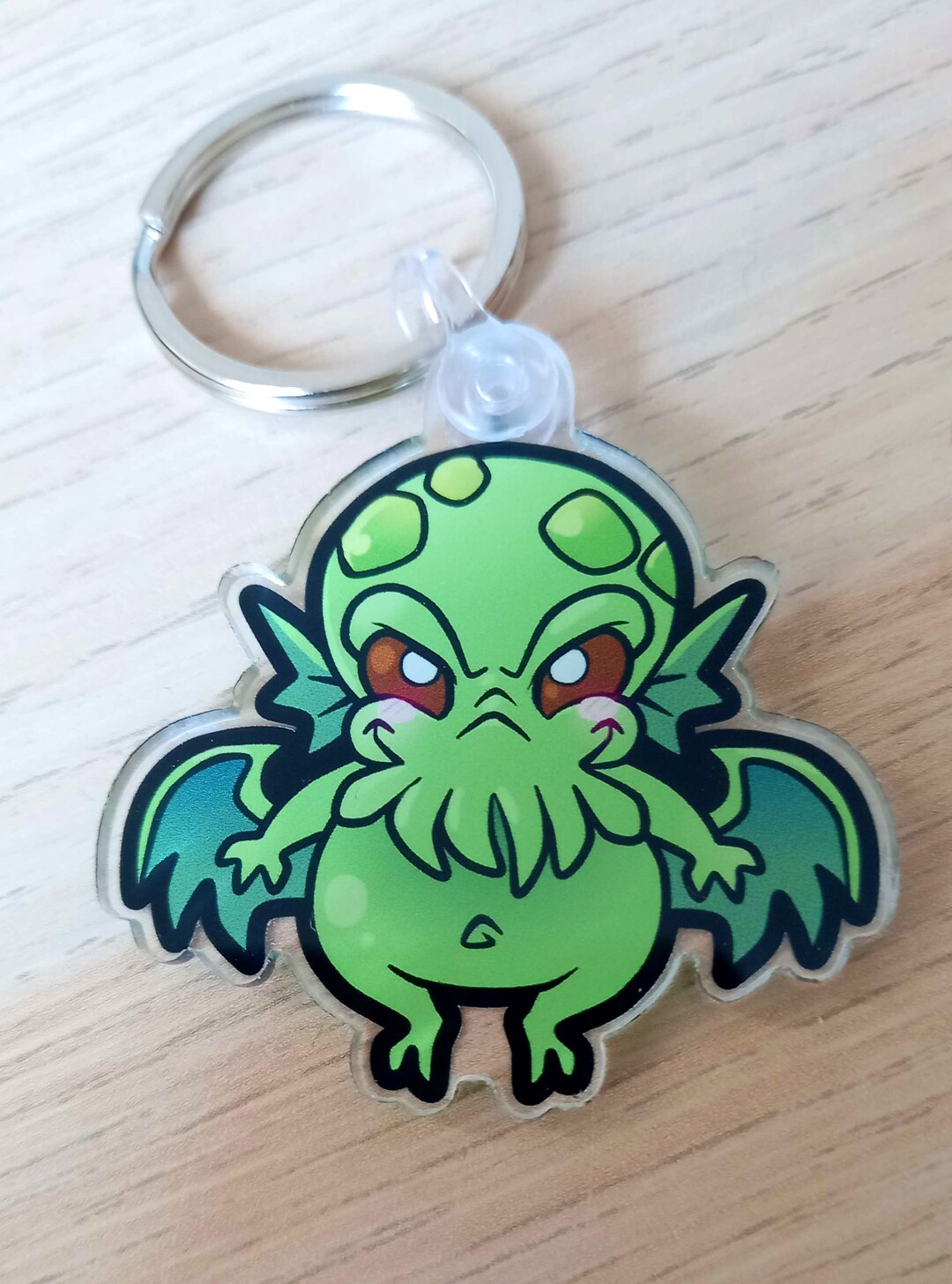 Cthulhu Acrylic Keychain - Etsy