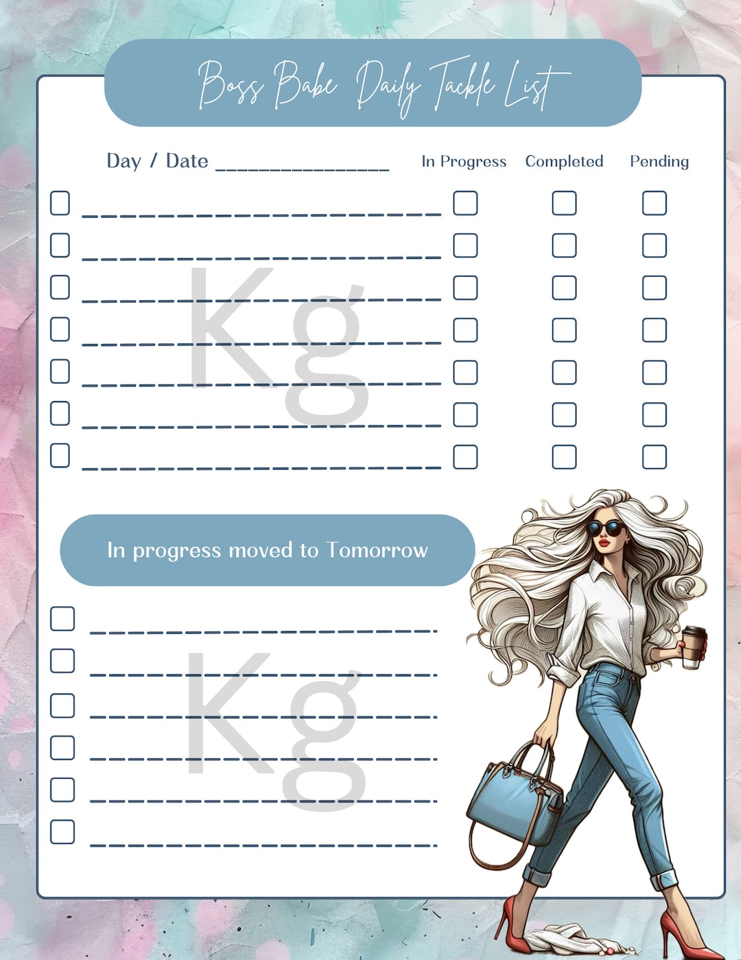 Printable Organizing List - Etsy