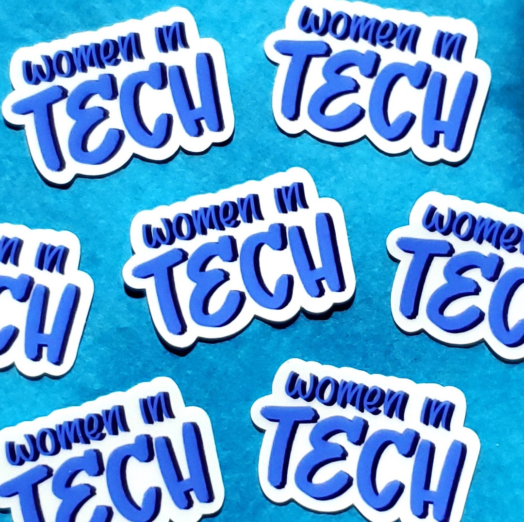 Women in Tech Sticker | STEM Science - Vinyl Decal - Etsy