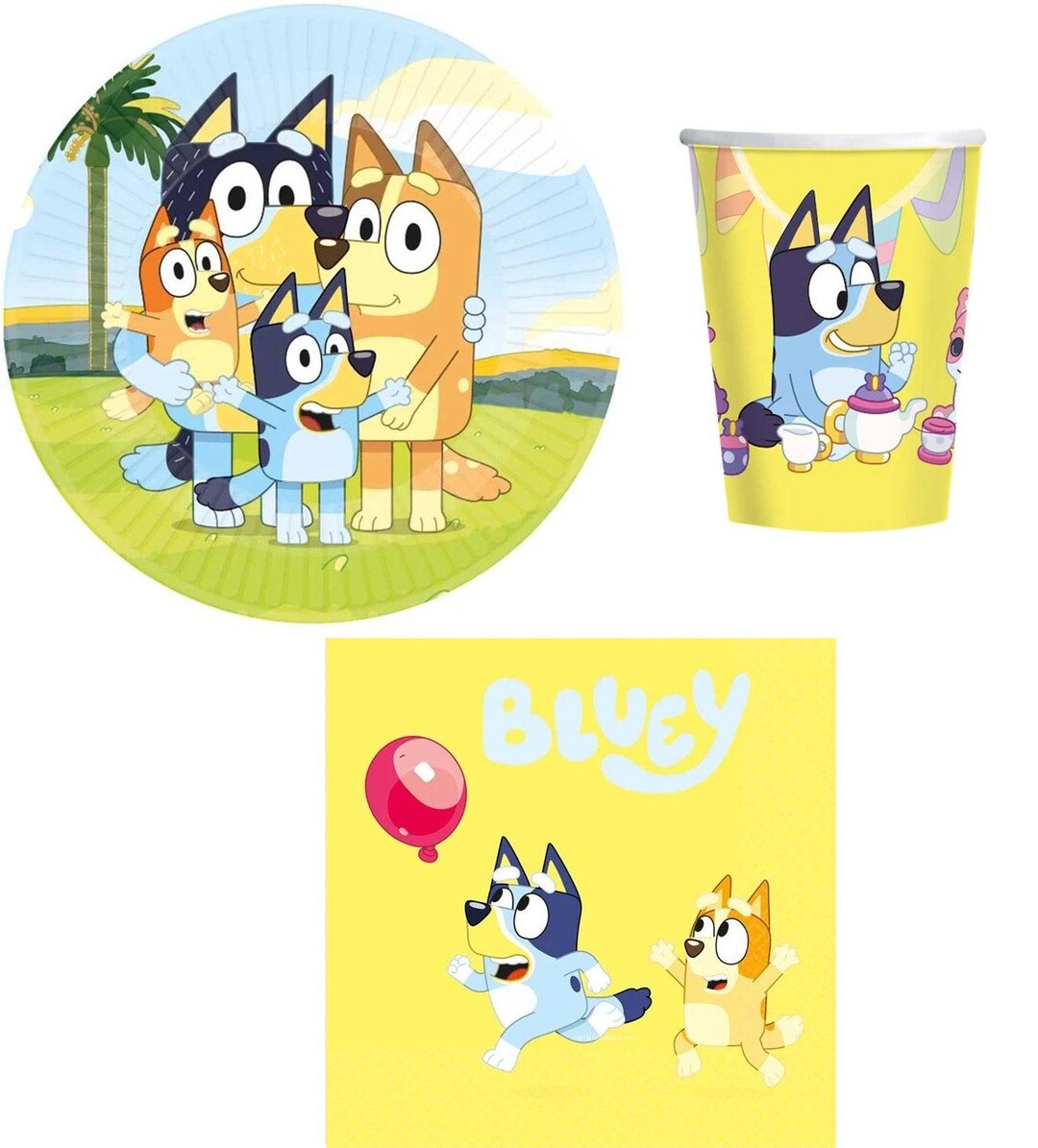 Bluey Party Pack for 16 People - Etsy