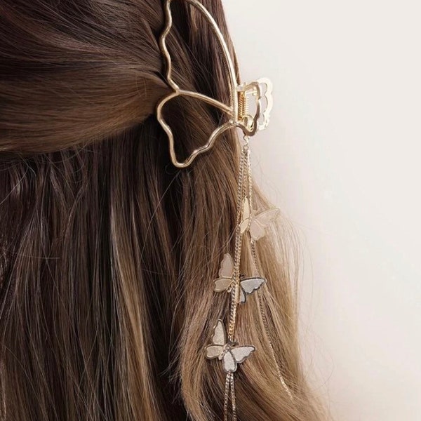 Butterfly Hair Clip - Etsy