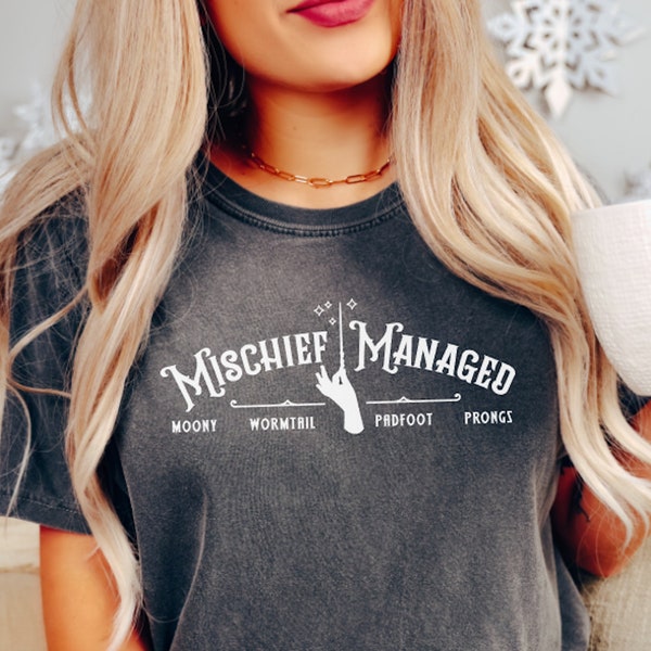 Mischief Managed - Etsy