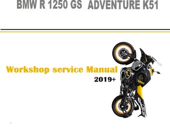 Service Workshop Manual for BMW R 1250 GS ADVENTURE K51 Download - Etsy