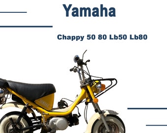 Yamaha Chappy 50 Chappy 80 Lb50 Lb80 Lb1 Lb2 Workshop Service Manual - Etsy