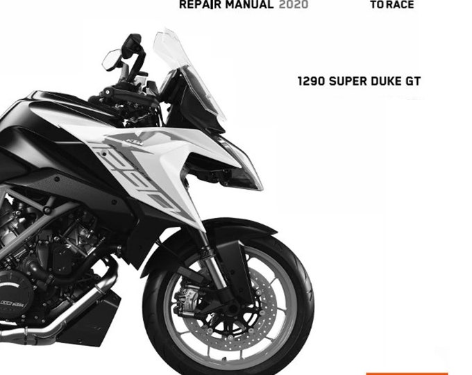 KTM 2024 - 1290 Super Duke GT - Service Workshop Repair Manual - Etsy ...