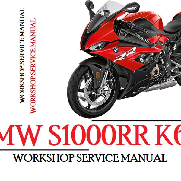 Bmw s1000rr service - Etsy España