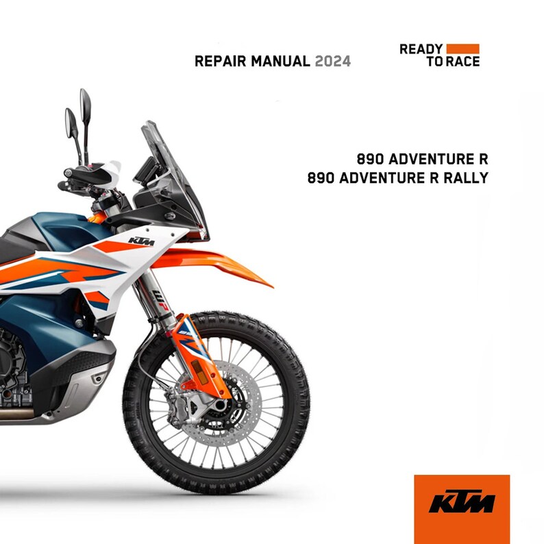 2024 KTM 890 Adventure R & Rally Workshop Manual - Etsy