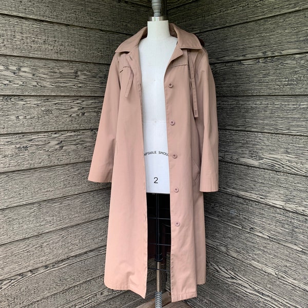 Tan Trench Coat - Etsy