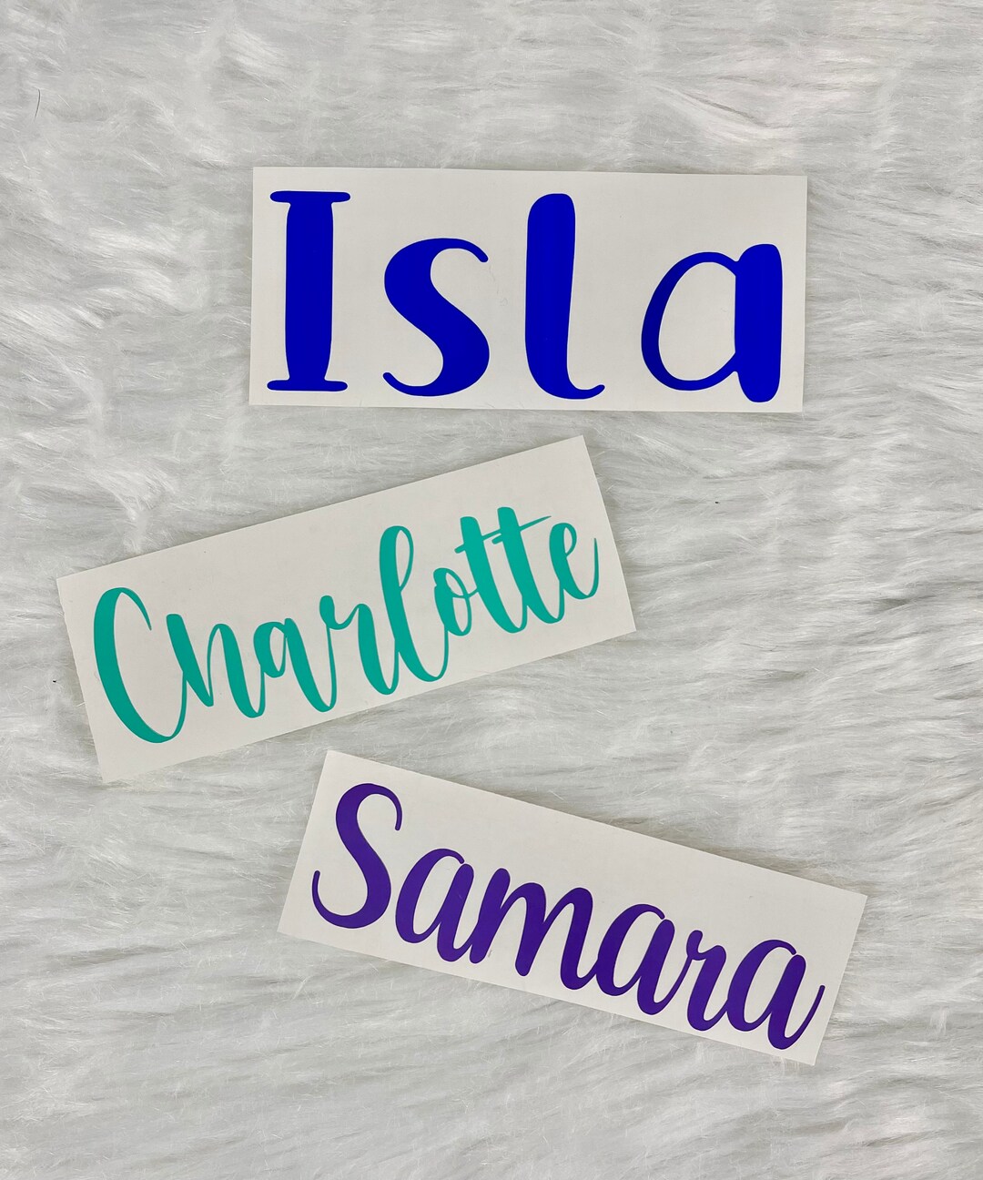Personalized Name Decal Custom Name Decal Vinyl Decal - Etsy