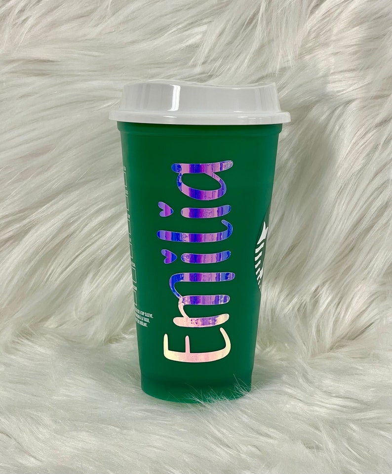 Color Changing Starbucks Cup Starbucks Hot Cup Personalized - Etsy