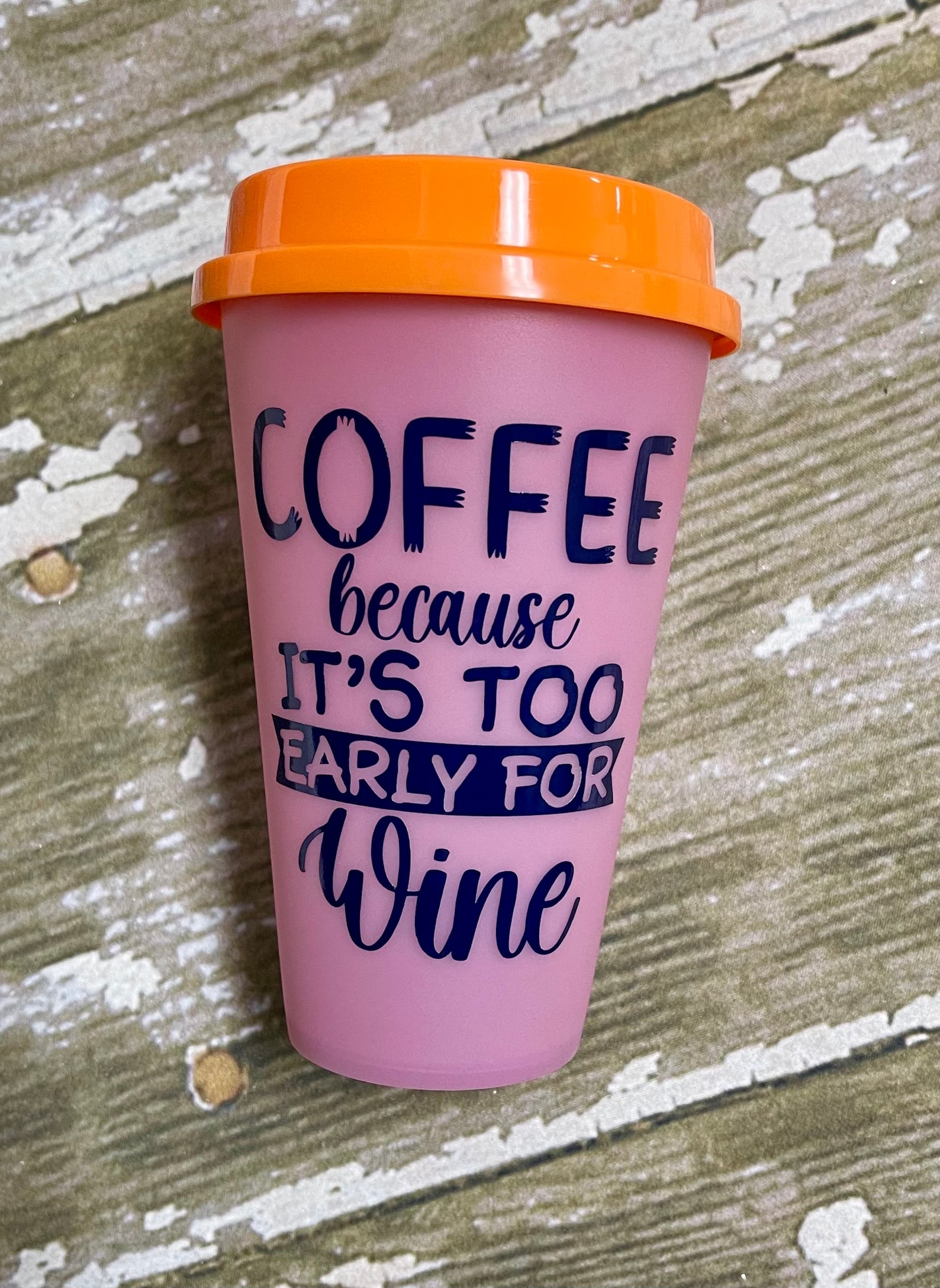 Hot Cup Travel Cup Personalized Travel Mug Funny Saying | Etsy