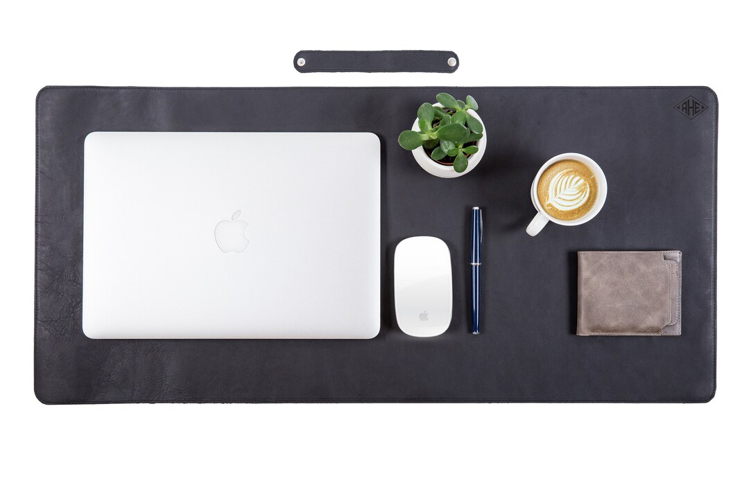Leather Mouse Pad - Customized Large Desk Mouse Pad - Extended Mouse ...