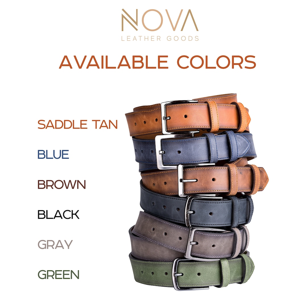 Men's Belt, Custom Groomsman Gift, Custom Leather Belt, Engraved ...