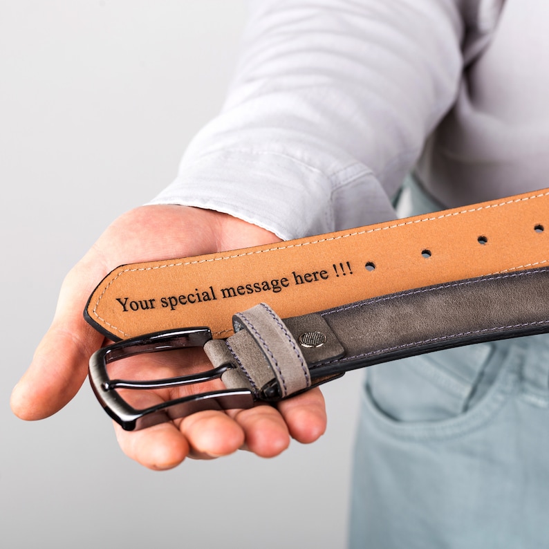 Personalized Men's Belt Custom Leather Belt Name Belt - Etsy