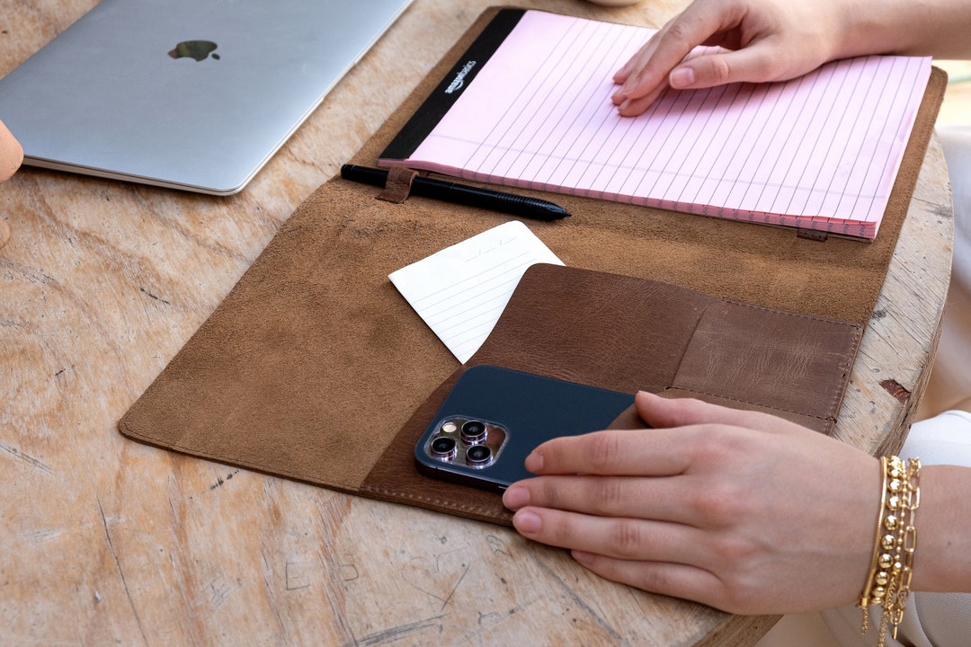 Customized Leather Legal Pad, Personalized Leather Portfolio, Legal Pad ...