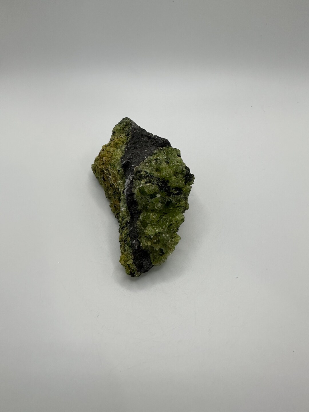 Raw Rough Peridot in Basalt Hand Collected - Etsy