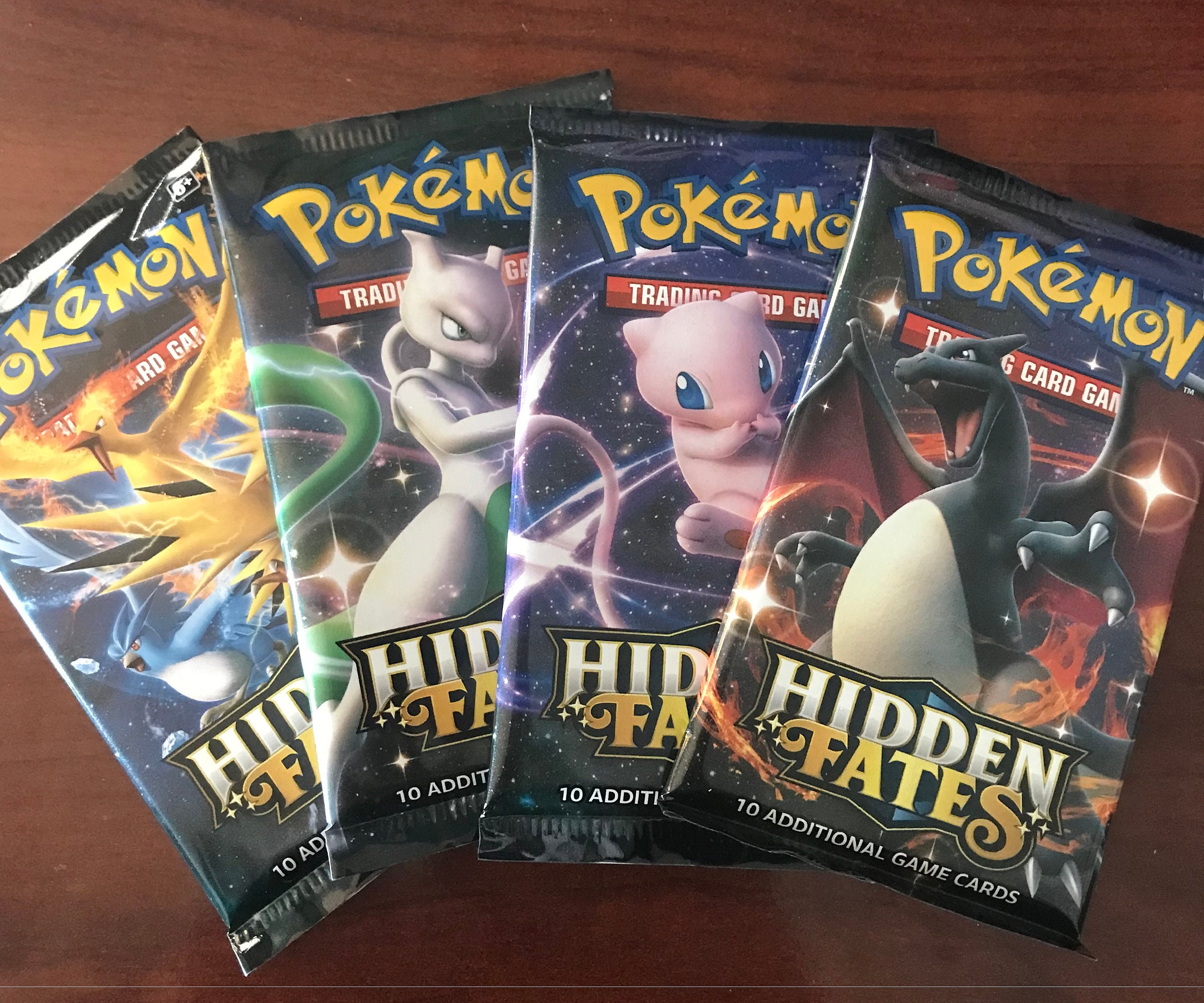 Pokemon Hidden Fates Booster Pack Random Artwork Factory | Etsy