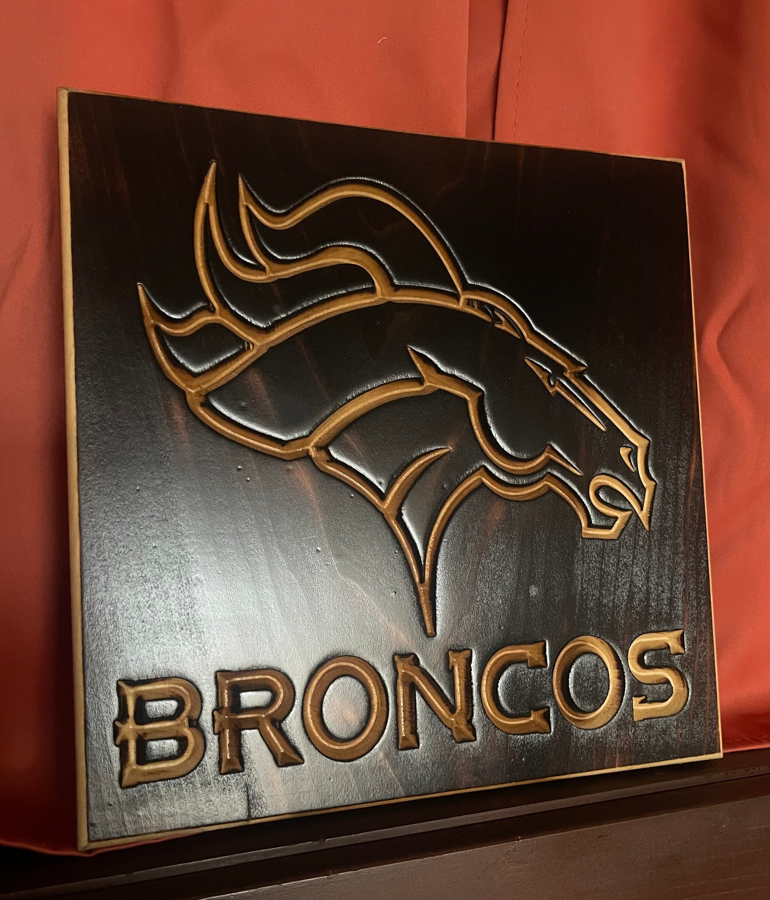 Bronco Sign - Etsy