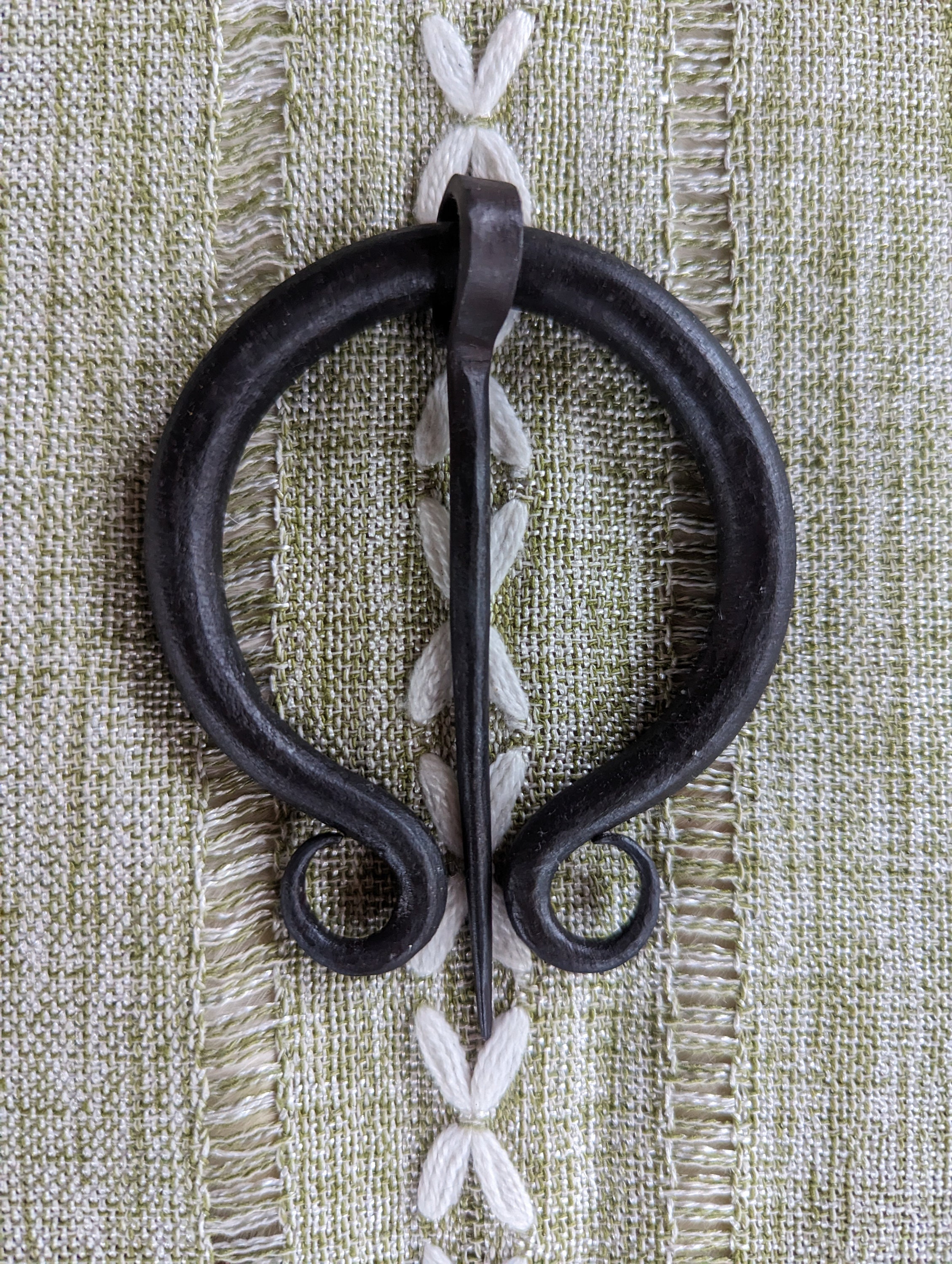 Forged Penannular Brooches (different style options) — Liberty Bell ...