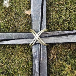 Forged Nail-cross Ornament - Etsy