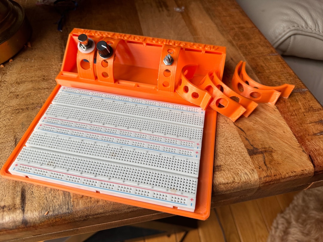 Breadboard Station/guitar Pedal Breadboard 3D Print - Etsy