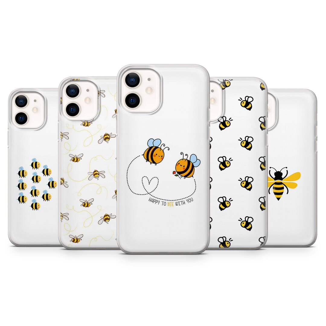 Cute Bee Honey Phone Case Animal Art Gel Cover for 13 13 - Etsy