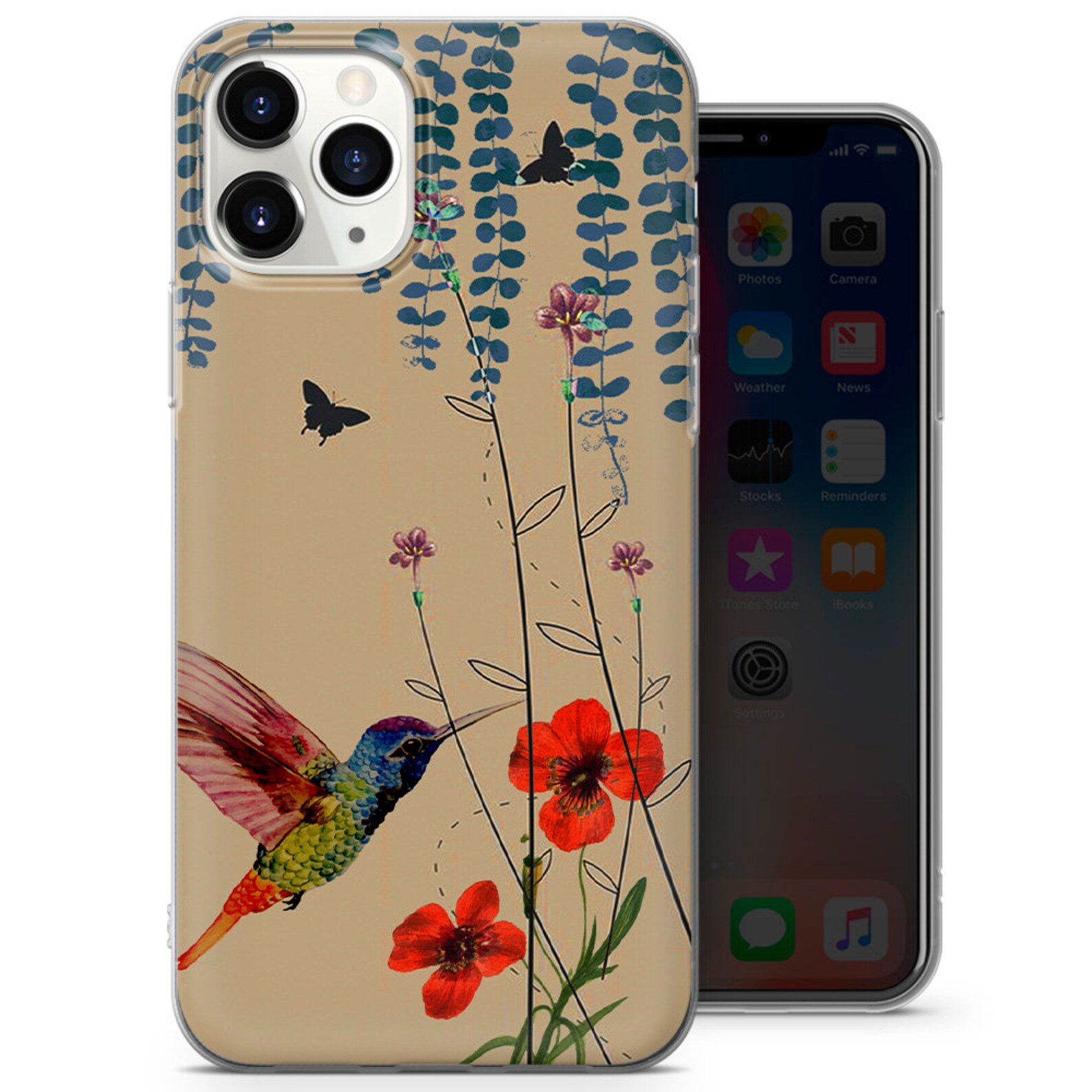 Bird Phone Case, Animal Art Gel Cover for 15, 15 Pro, 15 Plus, 15 Pro ...