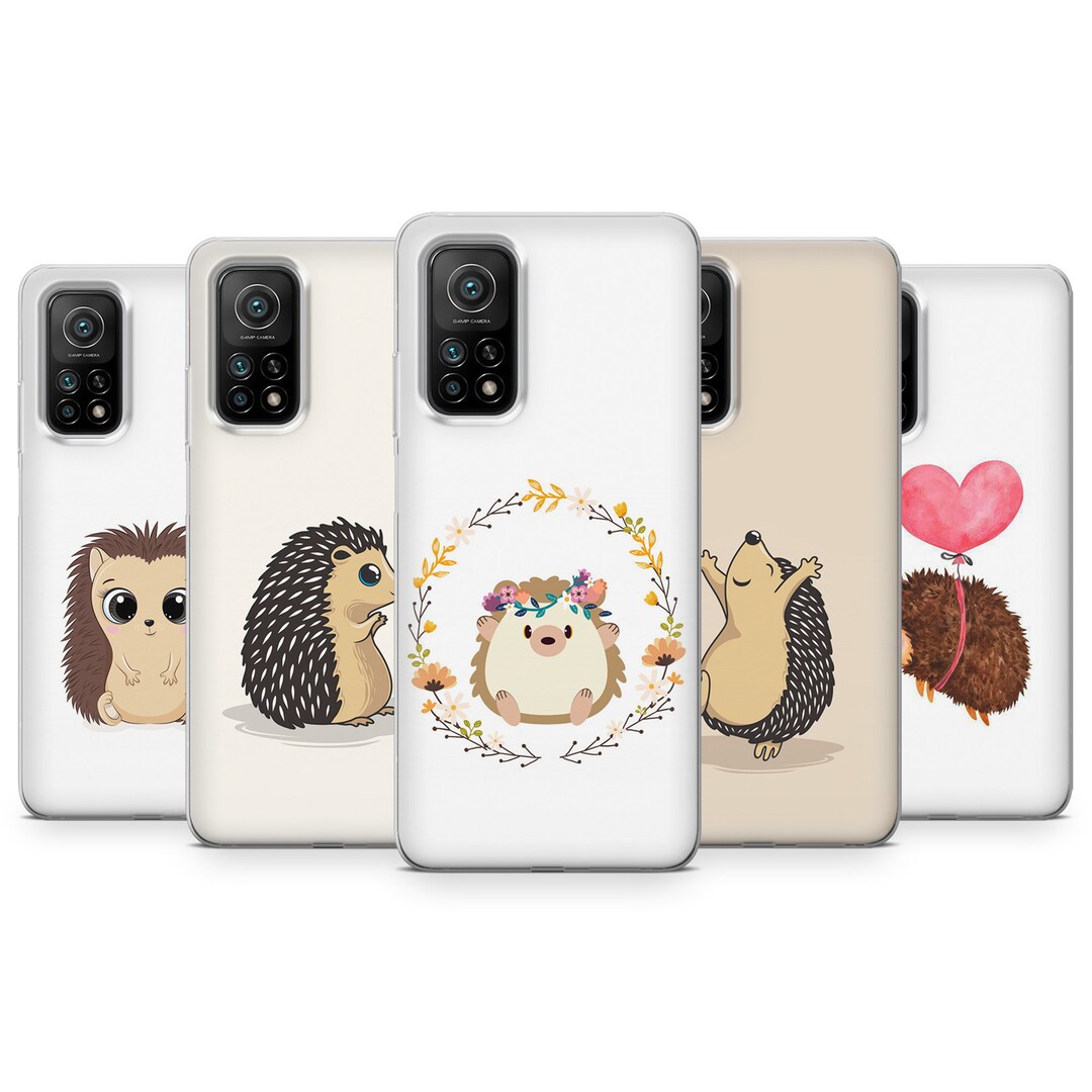 Cute Hedgehog Phone Case, Animal Art Gel Cover for 12 Pro 5G, Asus ROG ...