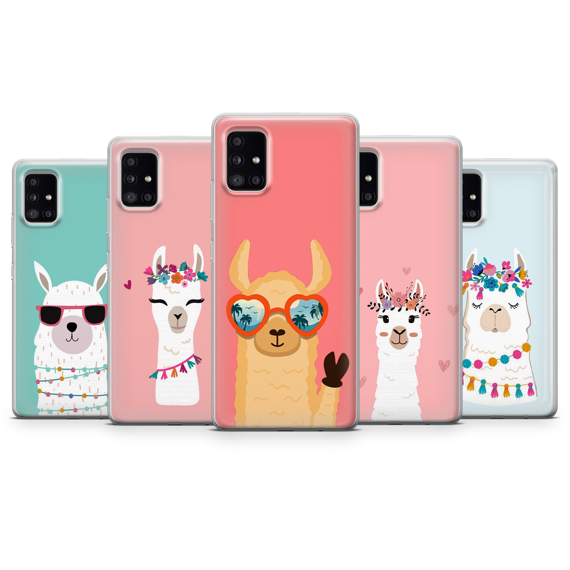 Cute Llama Phone Case Animal Art Gel Cover for S23 S23 S23 - Etsy UK
