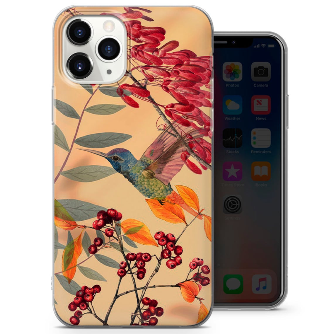 Bird Phone Case, Animal Art Gel Cover for 15, 15 Pro, 15 Plus, 15 Pro ...