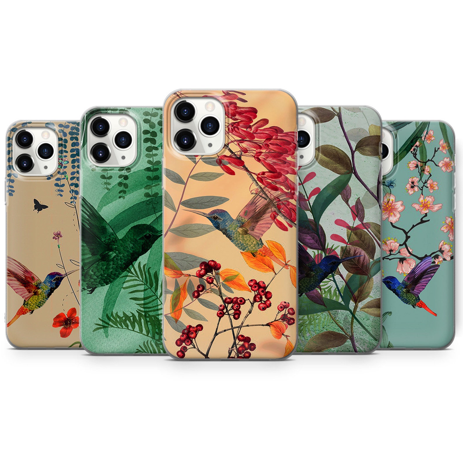 Bird Phone Case, Animal Art Gel Cover for 15, 15 Pro, 15 Plus, 15 Pro ...
