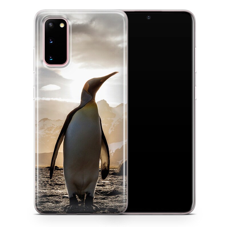Penguin Phone Case Animal Art Gel Cover for S23 S23 S23 - Etsy