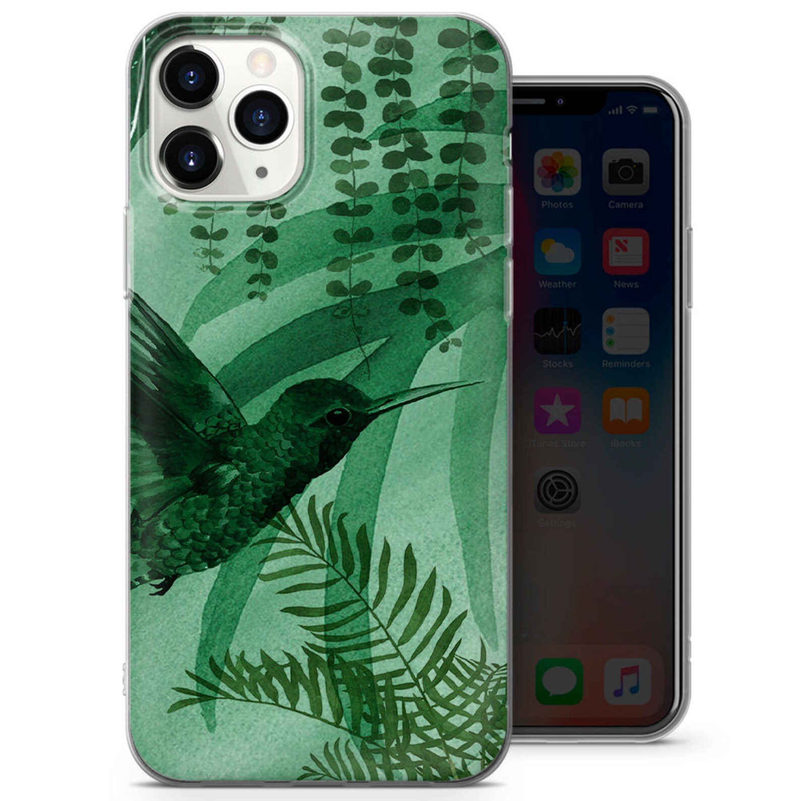Bird Phone Case, Animal Art Gel Cover for 15, 15 Pro, 15 Plus, 15 Pro ...