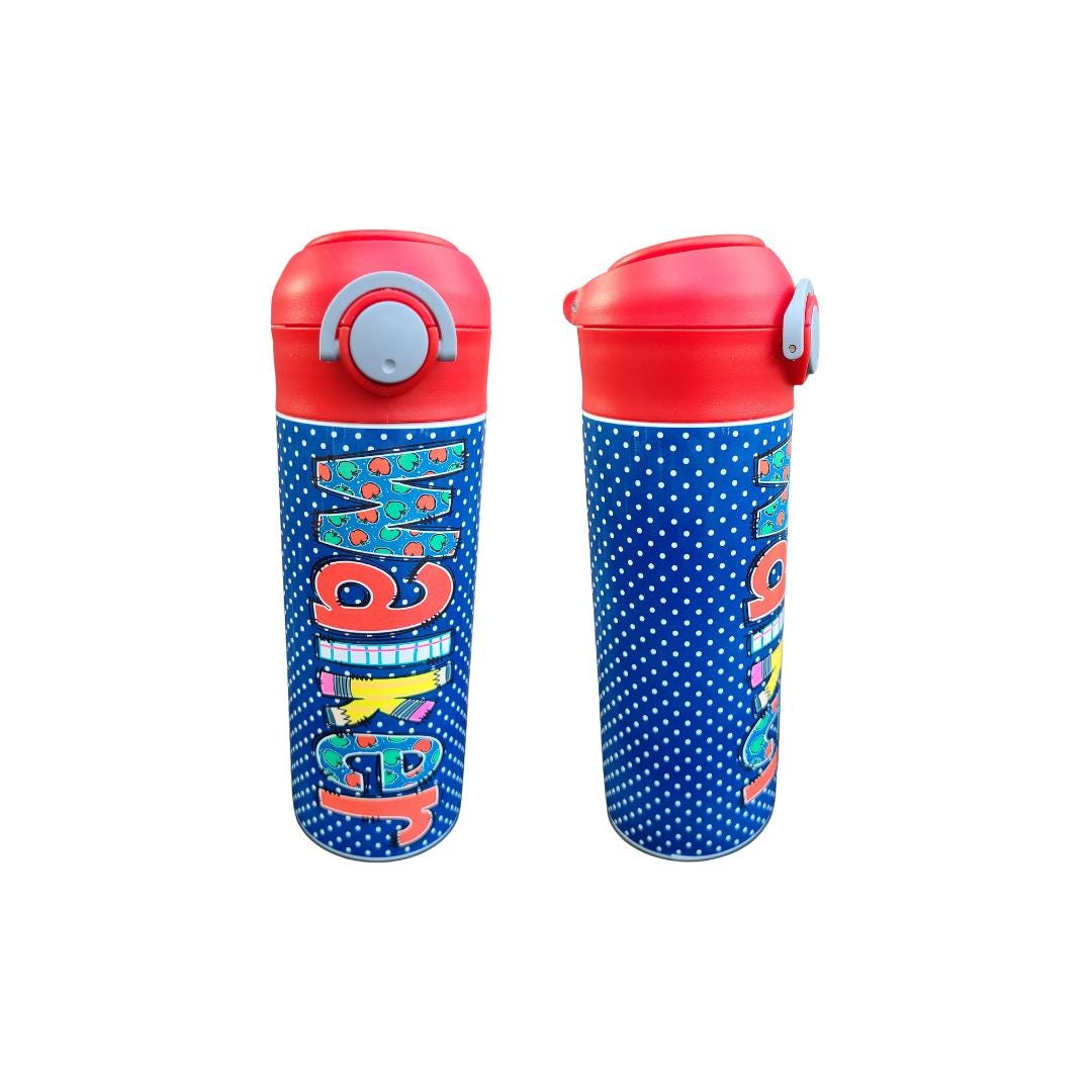 School Days Water Bottle, Water Bottle for Kids, Water Bottle With ...