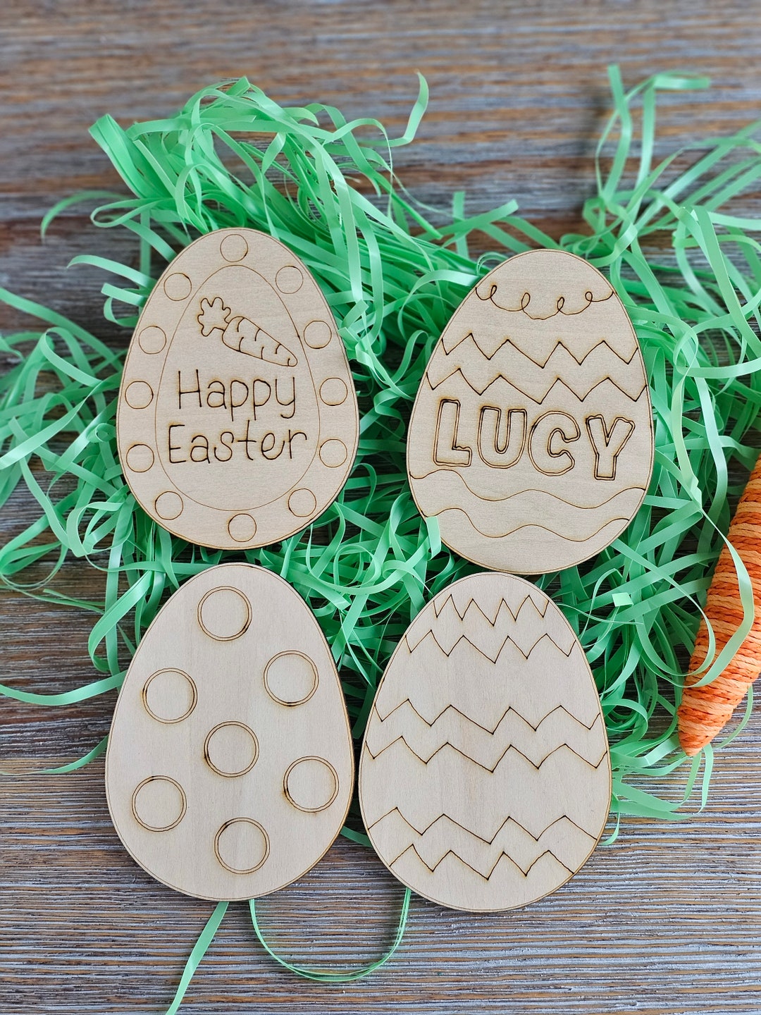 Personalized Easter Paint Set, Easter Egg Coloring Set, Easter Gift for ...