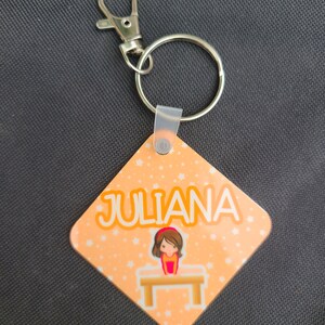 Bag Tag Clip - Hanging Name Tag - Name Clip for Backpack or Diaper Bag ...