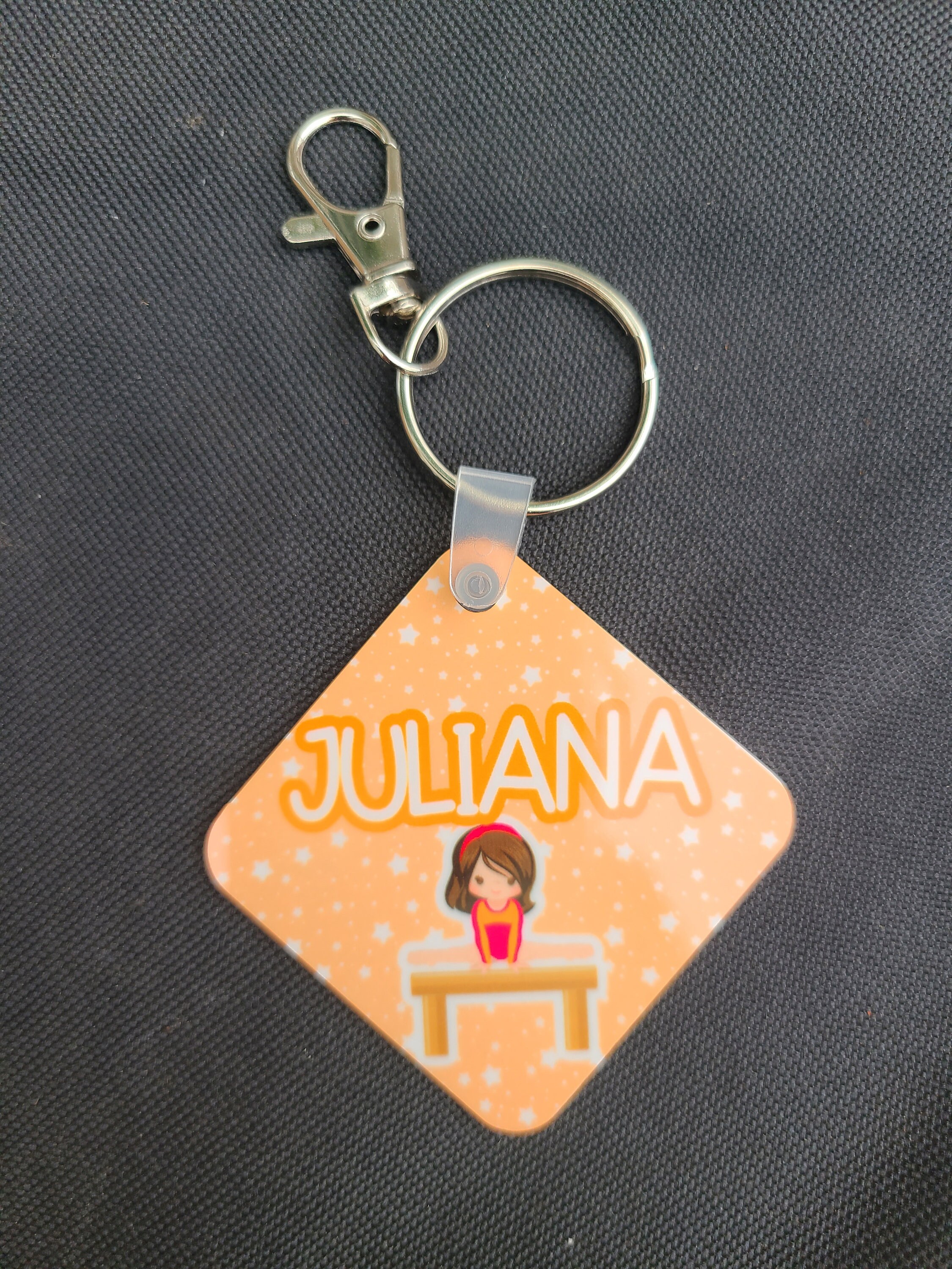Bag Tag Clip Hanging Name Tag Name Clip for Backpack or - Etsy